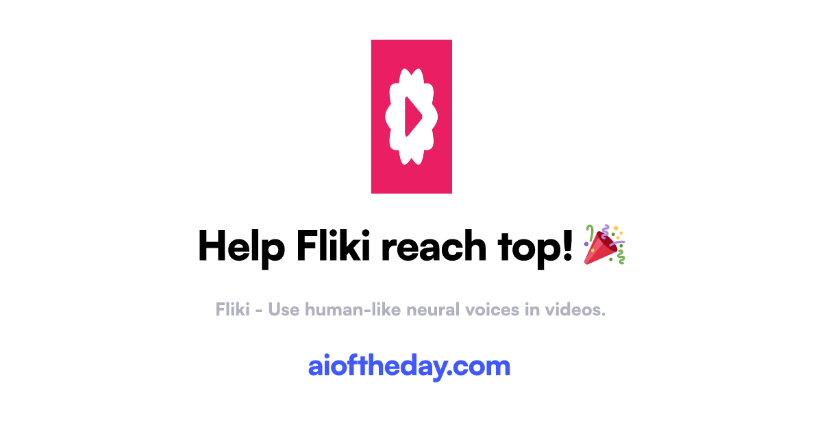 Fliki Aioftheday
