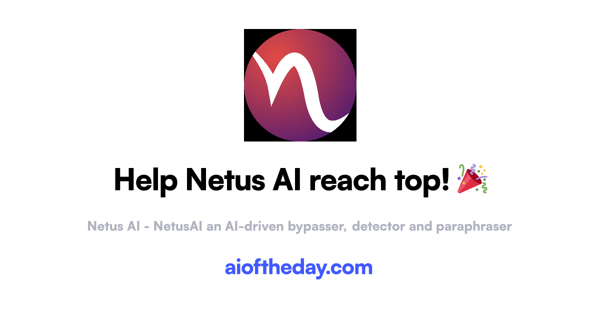 Netus AI - aioftheday.com
