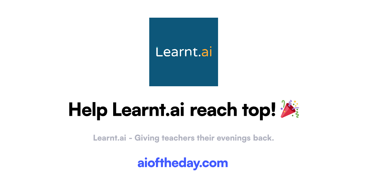 Learnt.ai - aioftheday.com