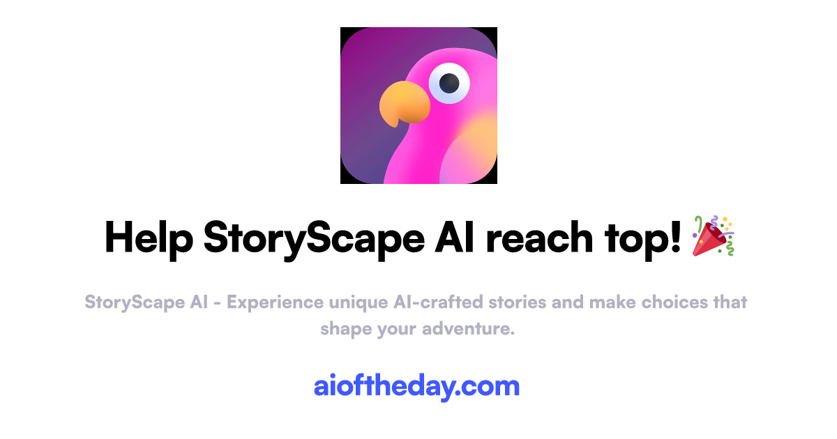 StoryScape AI - aioftheday.com